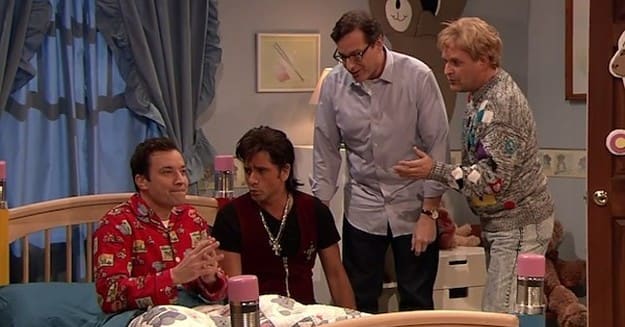 Watch the "Full House" Guys Reunite to Help Jimmy Fallon With His ...