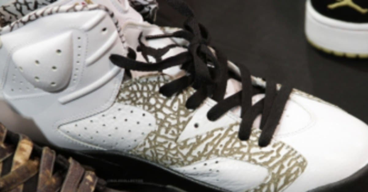 Lasered "MotorSport" Air Jordan VI With Elephant Overlay