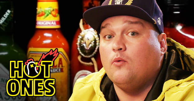 Watch Charlie Sloth Take on the Hot Ones Challenge