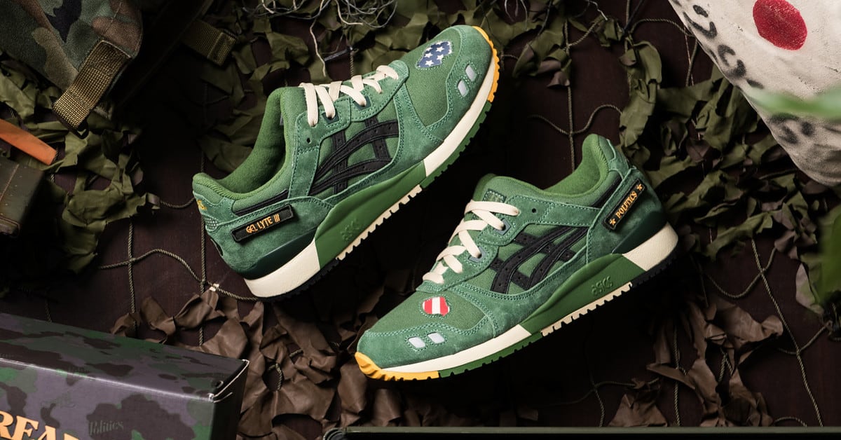 Sneaker Politics Salutes Veterans With New Asics Collab