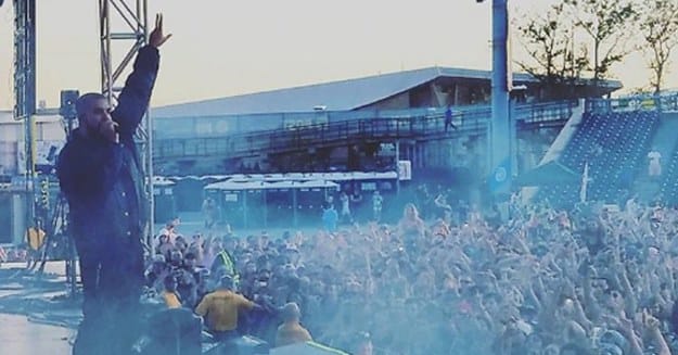 Watch Drake Surprise The Crowd at Mad Decent Block Party in Brooklyn