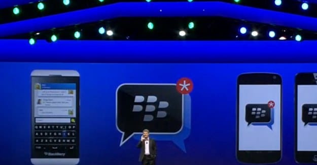 Blackberry's BBM iOS and Android App Was Downloaded 10M Times in 24 Hours