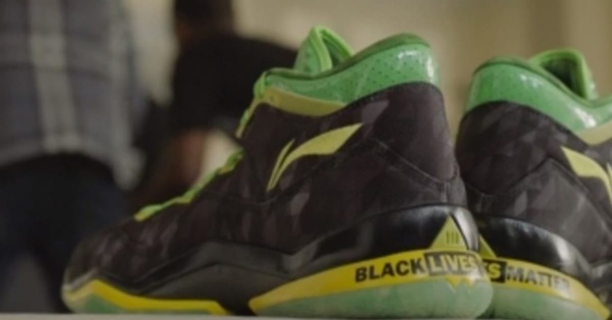Dwyane Wade Made 'Black Lives Matter' Sneakers