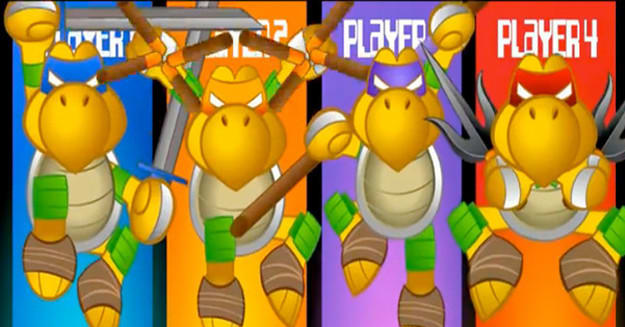 This "Ninja Turtle"/"Mario" Mashup Has It All (Video)