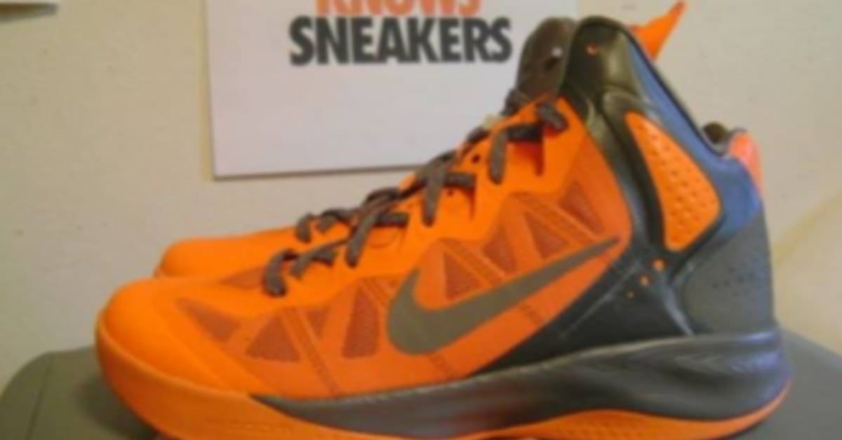Nike Zoom Hyperforce PE - Total Orange/Cool Grey-Metallic Silver