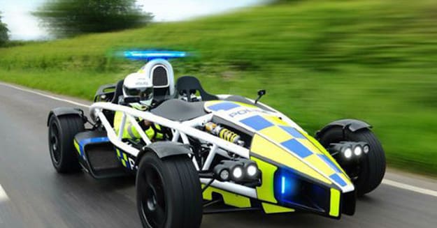 Ariel Made an Atom 3.5R Police Car For England’s Bobbies