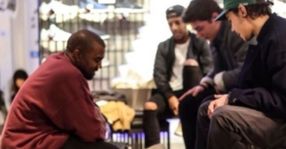 Kanye Hand Delivered adidas Yeezy Boosts in London This Weekend