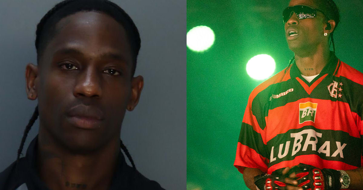 Travis Scott Arrested in Florida for Disorderly Intoxication