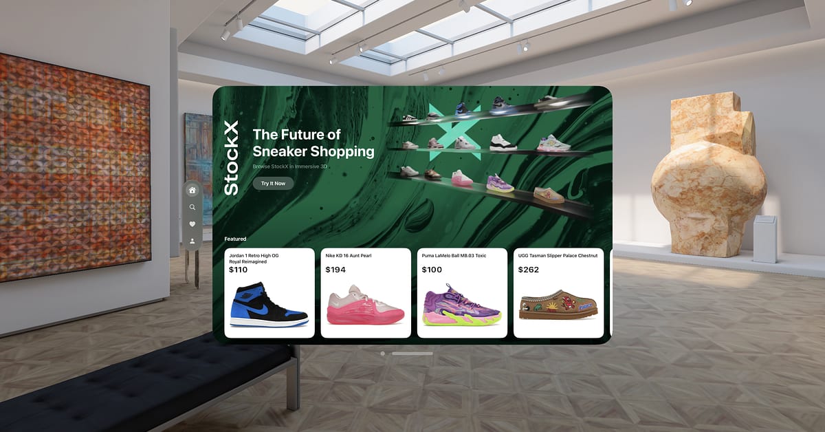 StockX Apple Vision Pro App Release Date March 2024