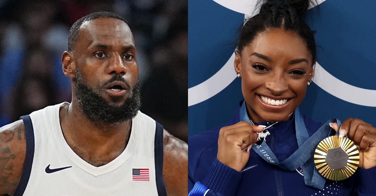 Simone Biles, LeBron James Praise 'Black Job' Gymnastics Joke