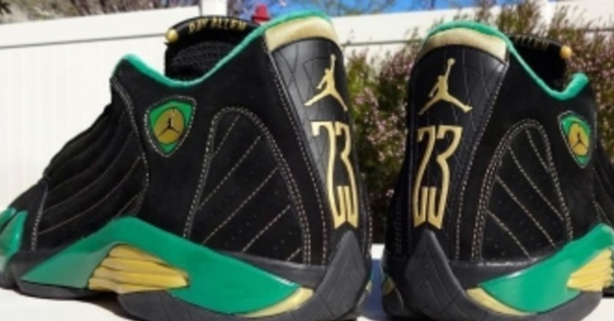 A Pair of Ray Allen's Air Jordans That You've Never Seen