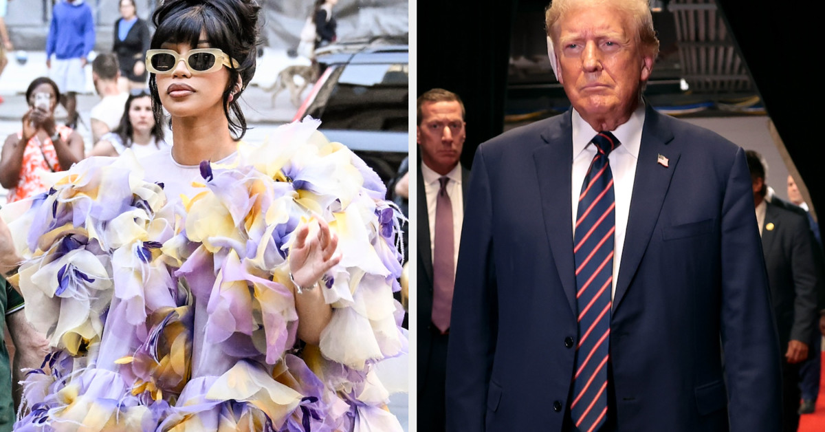 Cardi B Responds to Trump Telling Crowd They ‘Won’t Need to Vote ...