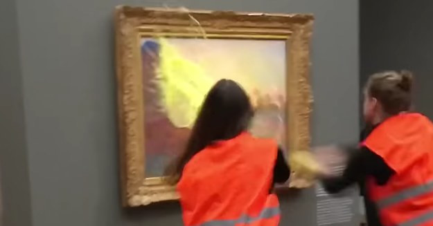 Climate Activists Arrested After Throwing Mashed Potatoes at $110 ...