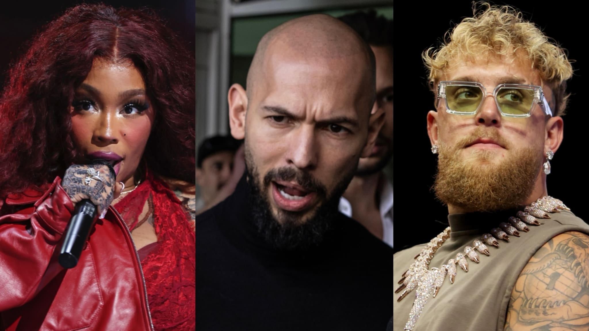 SZA Celebrates Andrew Tate and Jake Paul Boxing Losses: