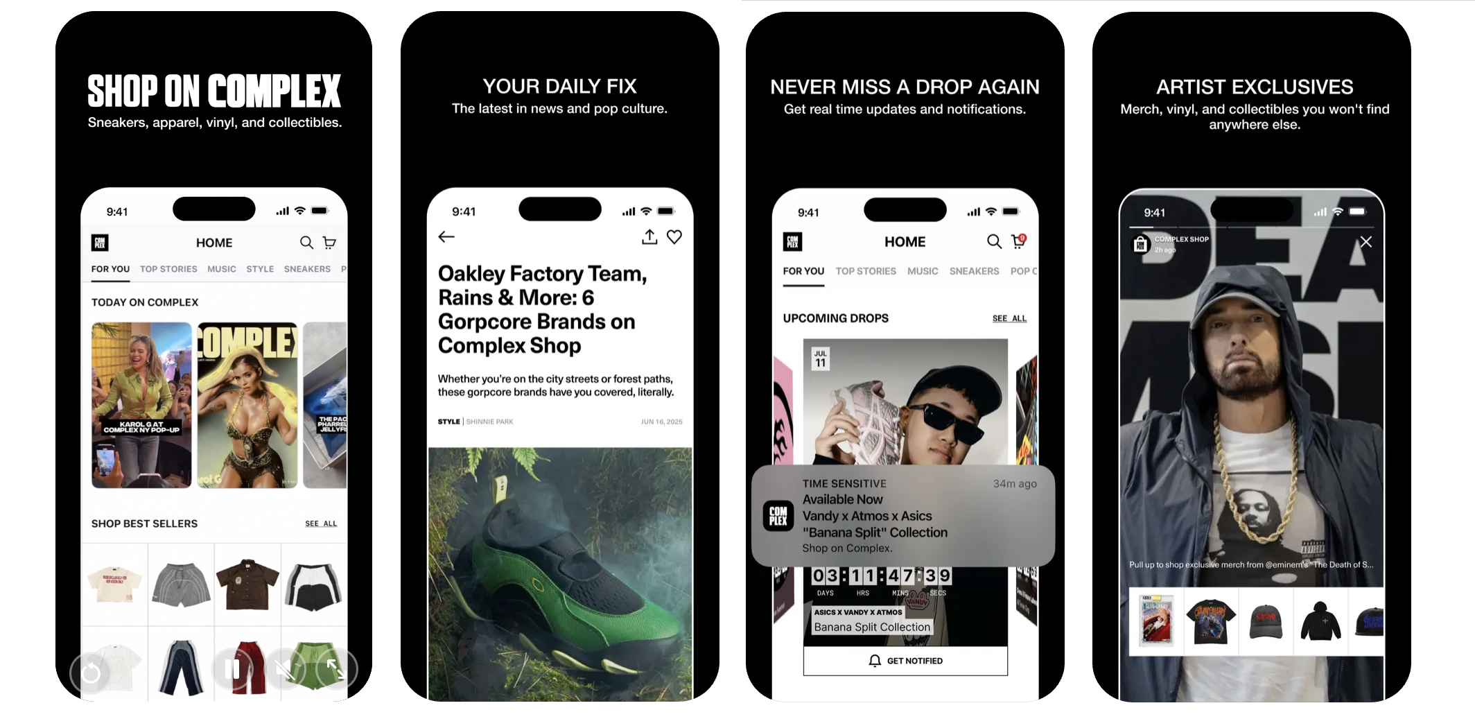 Complex App Launches With Shopping, Content, and Culture
