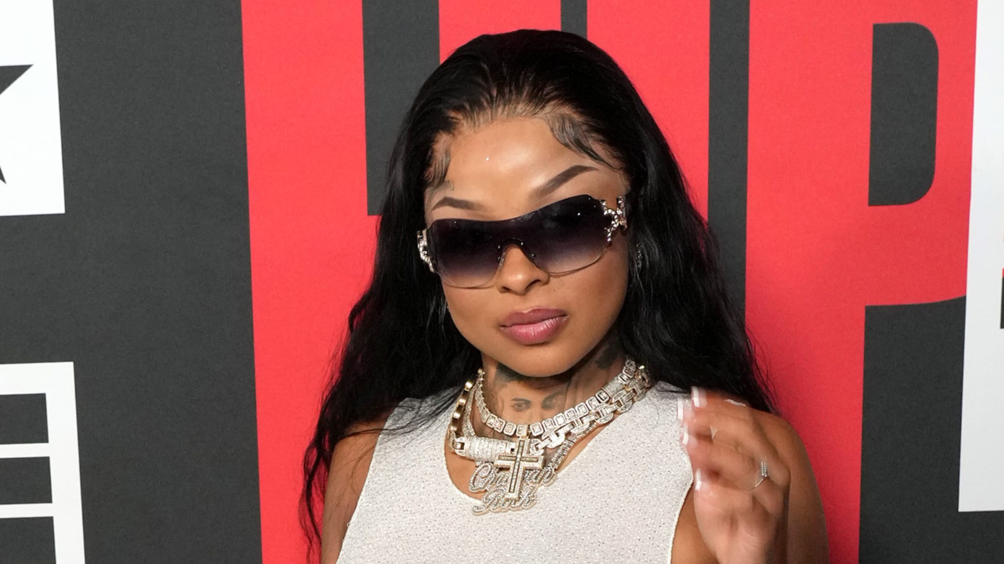 Chrisean Rock Cries While Removing Blueface Face Tattoo