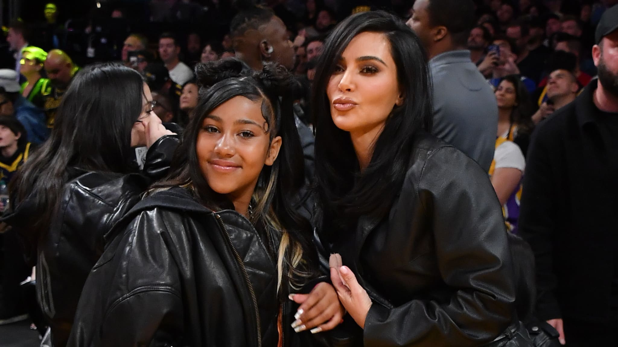 Kim Kardashian Gifts North West Diamond Skull Necklace fo...