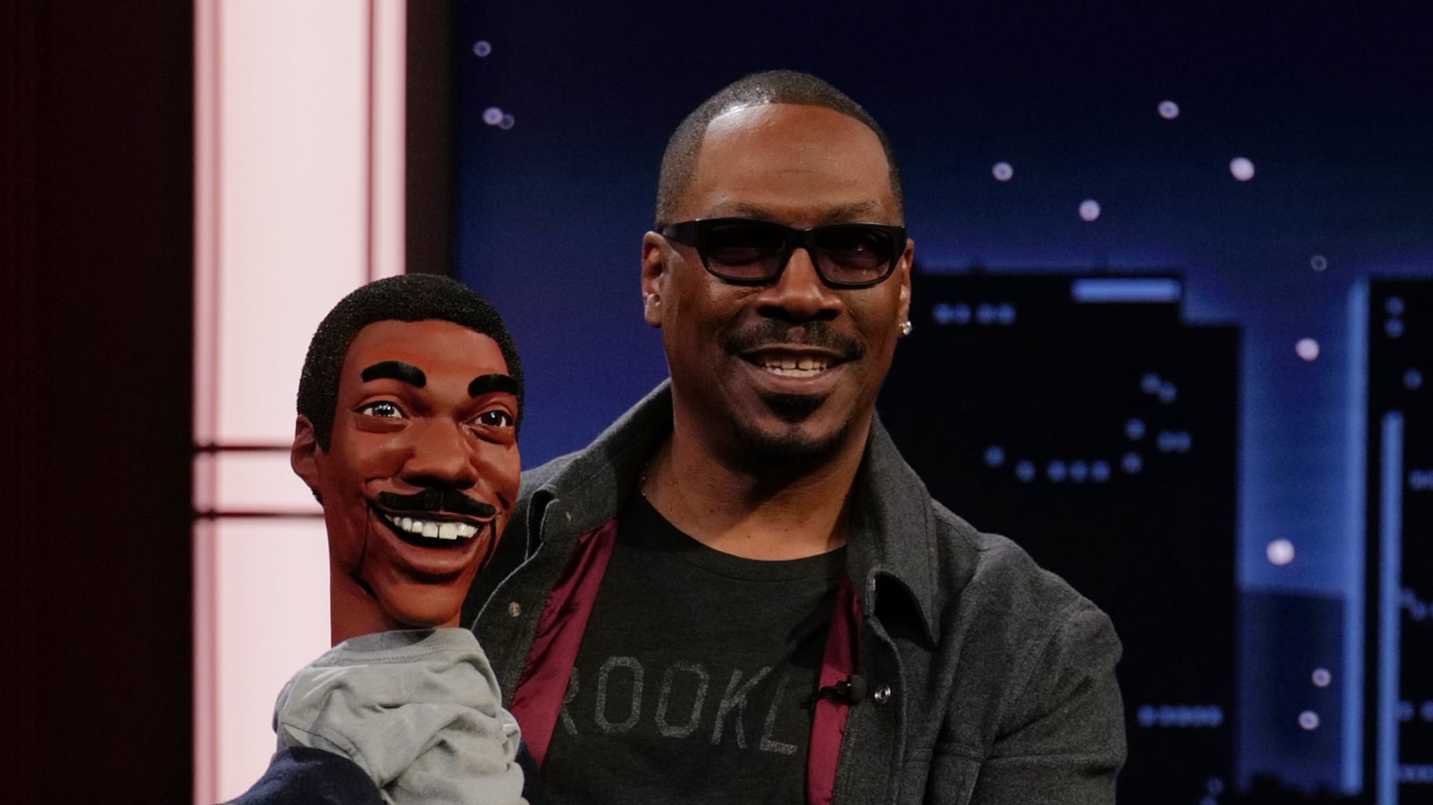 Eddie Murphy Puppeteers Bill Cosby and Richard Pryor in N...