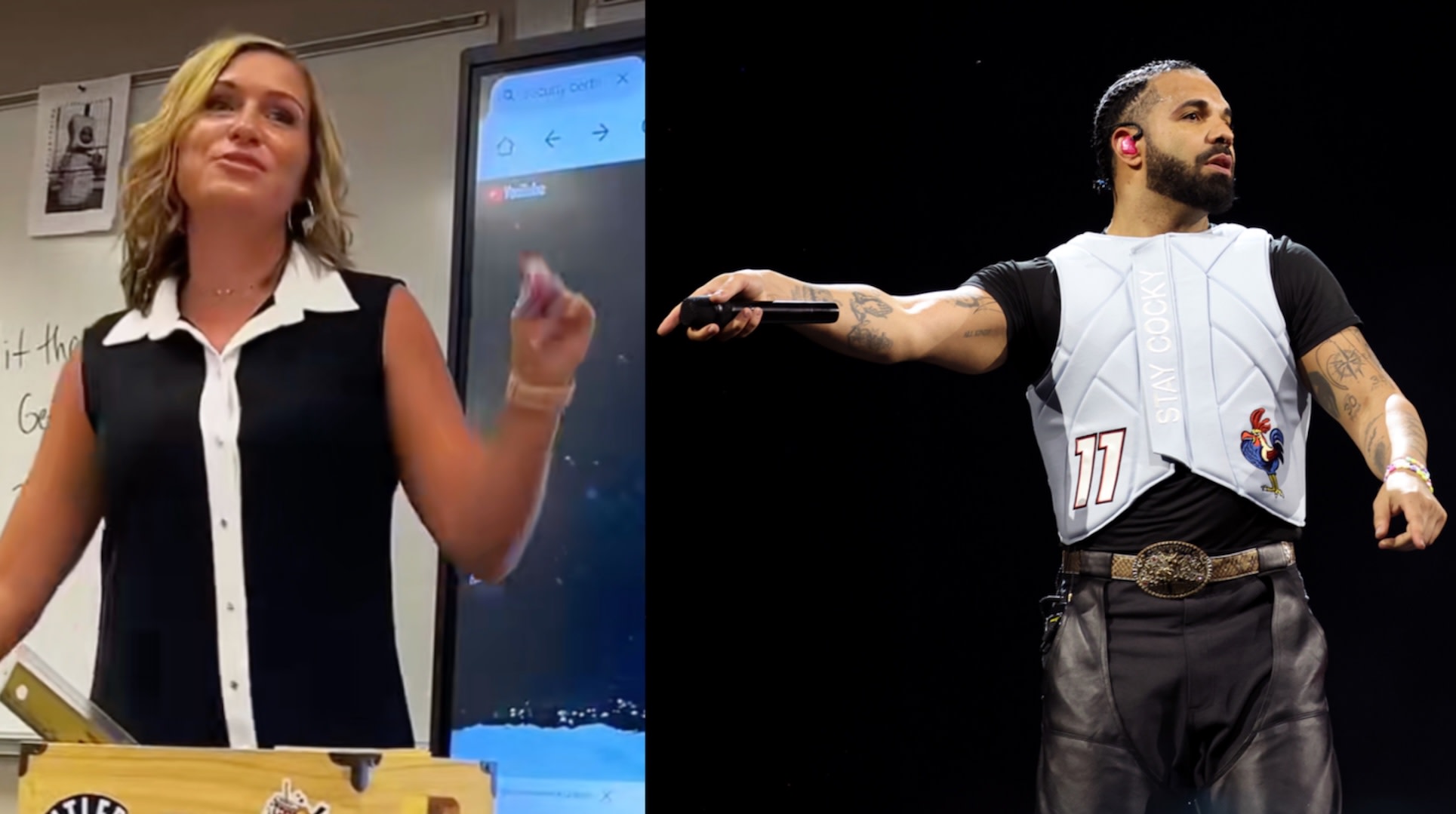 Indiana Math Teacher Goes Viral For Covering Drake's 'Nok...