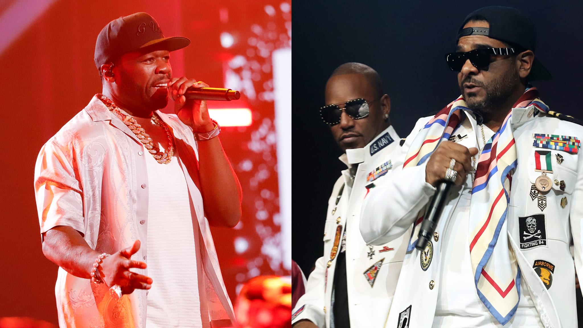 50 Cent Chimes In on Cam'ron and Jim Jones Feud: 'Damn Jim Mad'