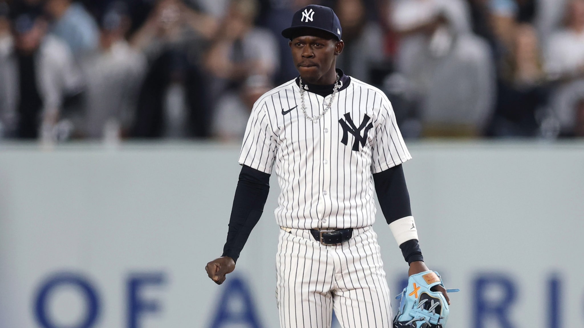 Yankees Infielder Jazz Chisholm Jr. Engaged to Ahnalys Sa...