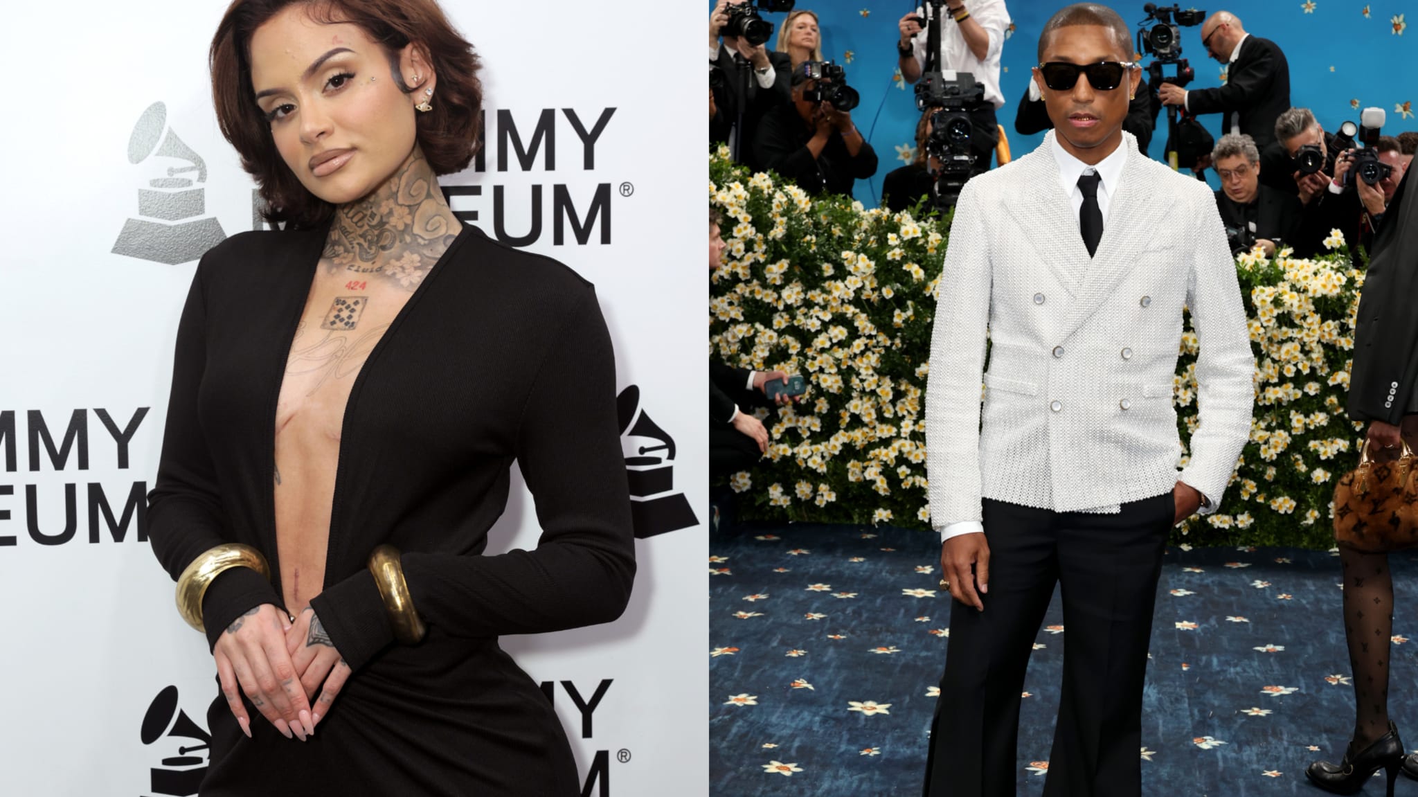 Kehlani’s Studio Photo With Pharrell Williams Has Fans Sp...