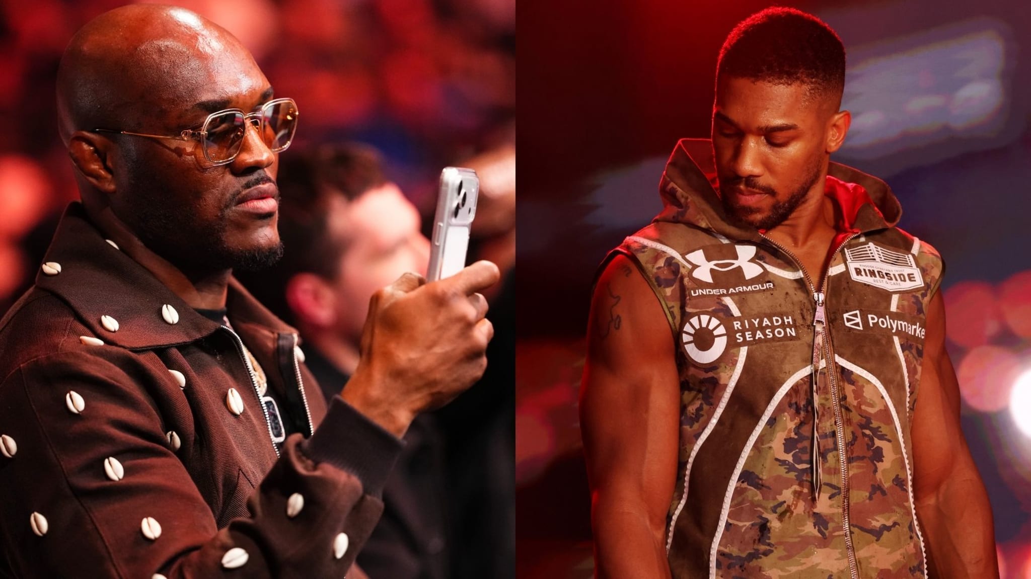 Kamaru Usman Apologizes After Posting Private FaceTime With Anthony Joshua