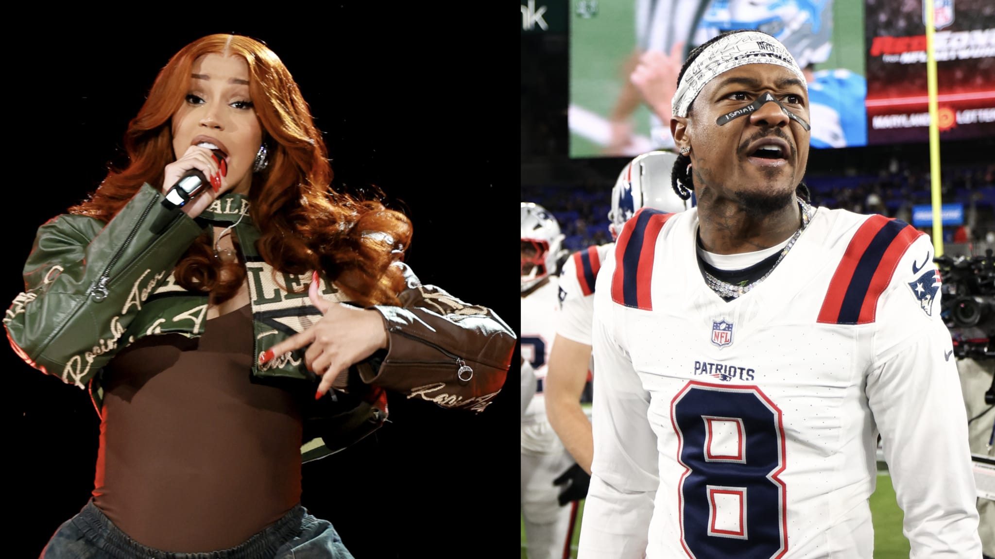Cardi B Asks Fans to ‘Calm Down’ Following Stefon Diggs B...
