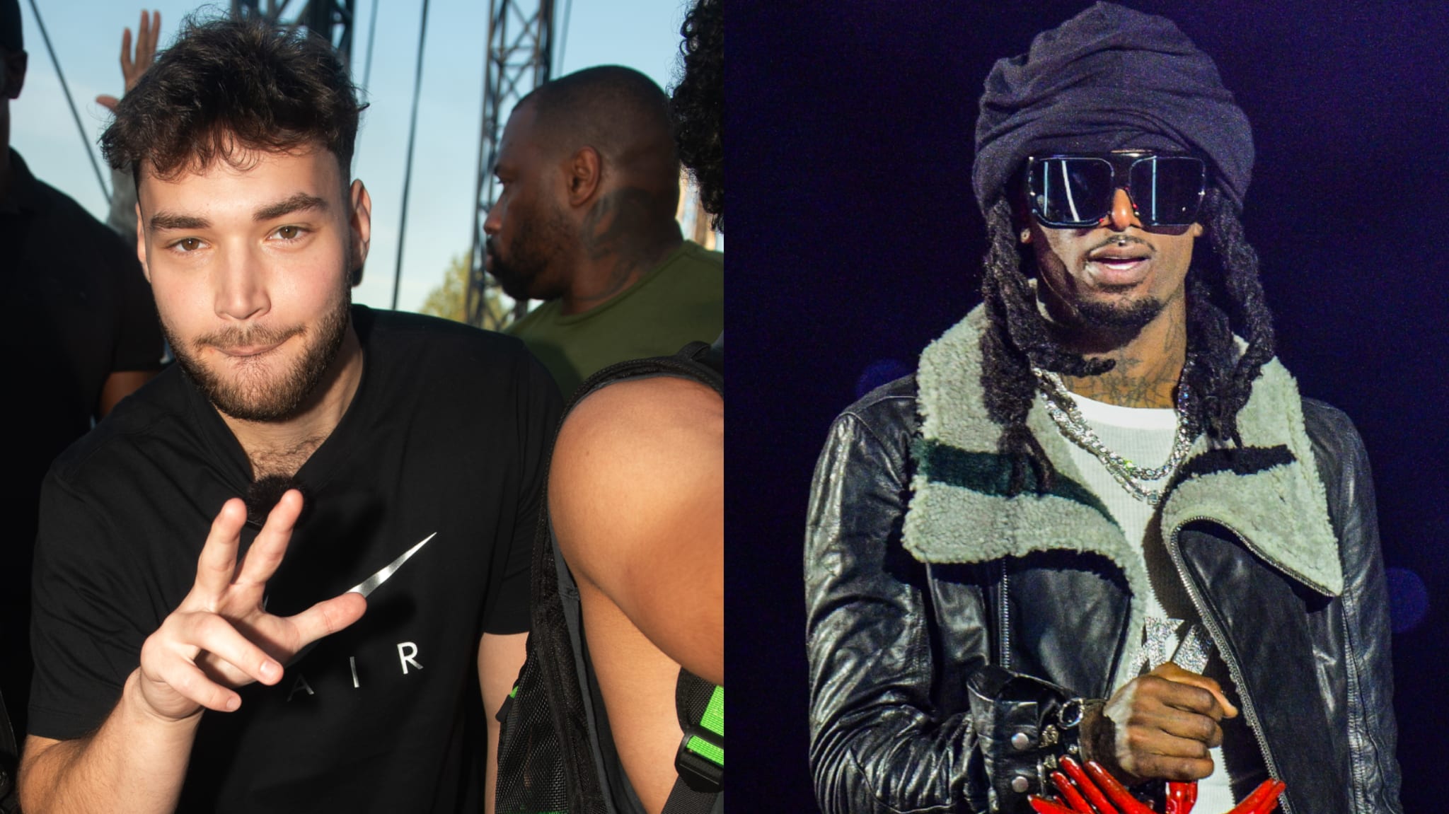 Adin Ross Says Cuffem 'Might Need Surgery' After Fall at ...