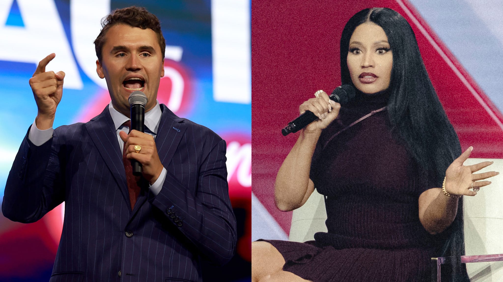 Charlie Kirk Video Calling Nicki Minaj a ‘Bad Role Model’...