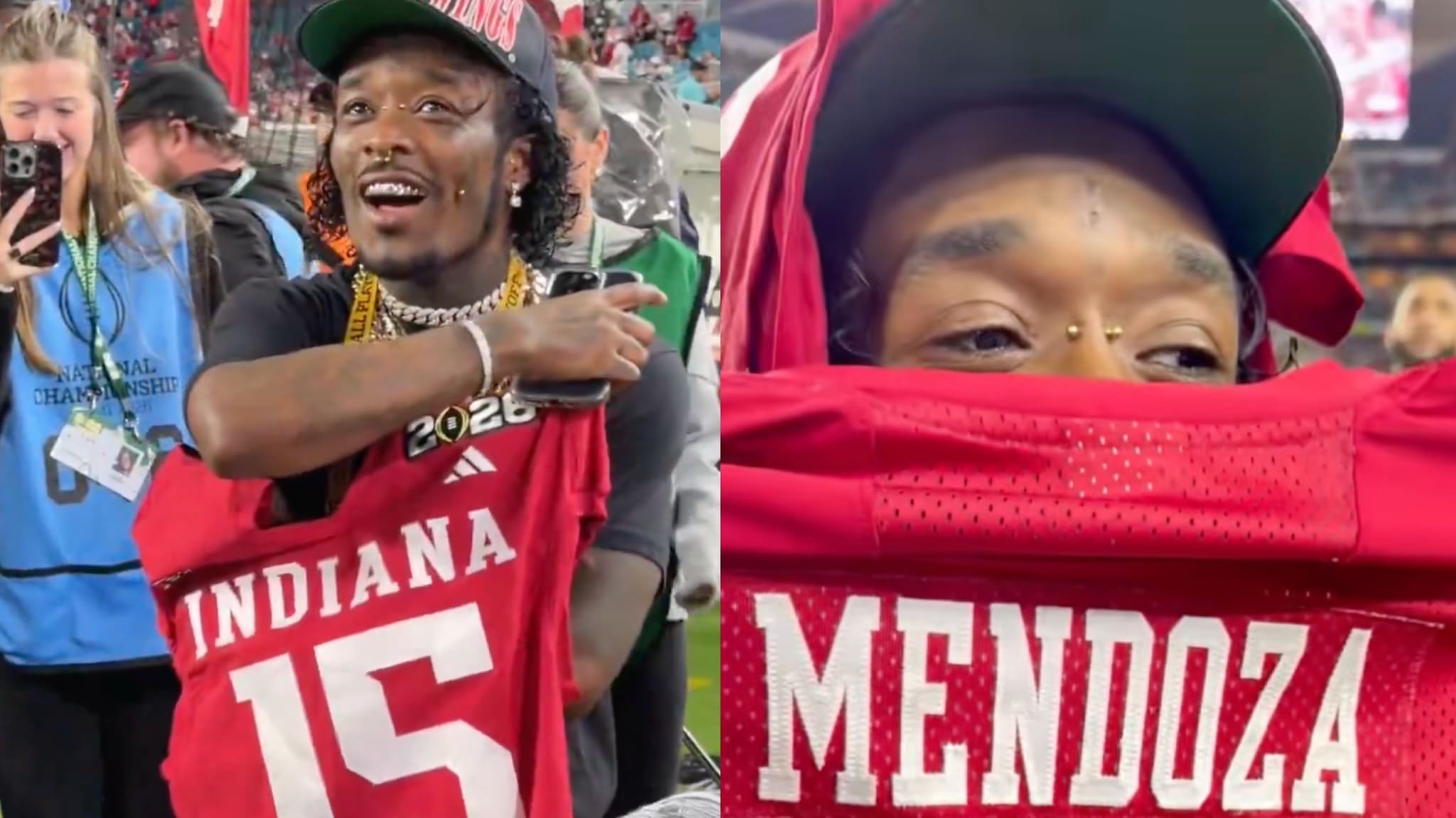 Lil Uzi Vert Attends College Football Championship After Mendoza Invitation