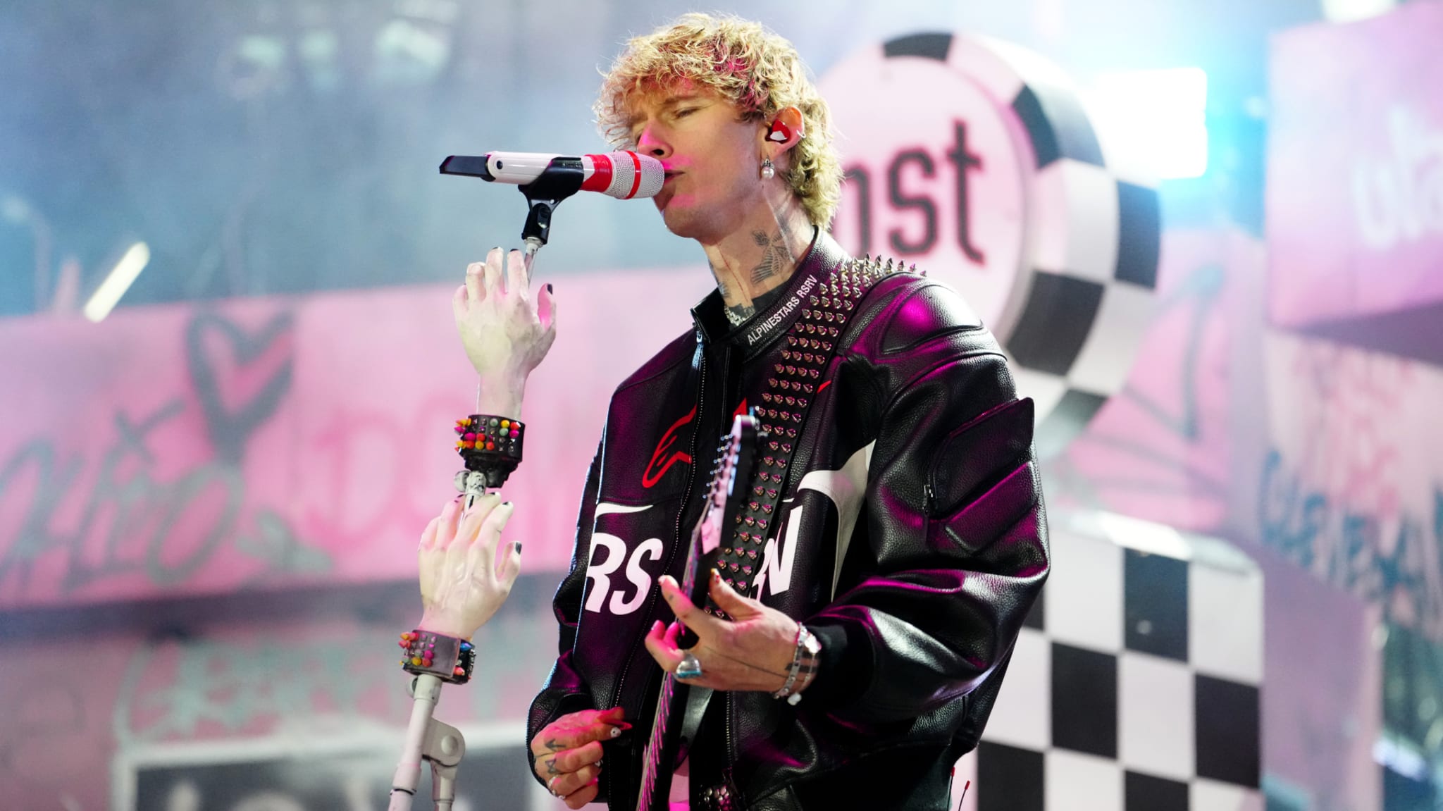 mgk Jokes He's Like F1 Driver in Bedroom: 'I'm Very Fast'