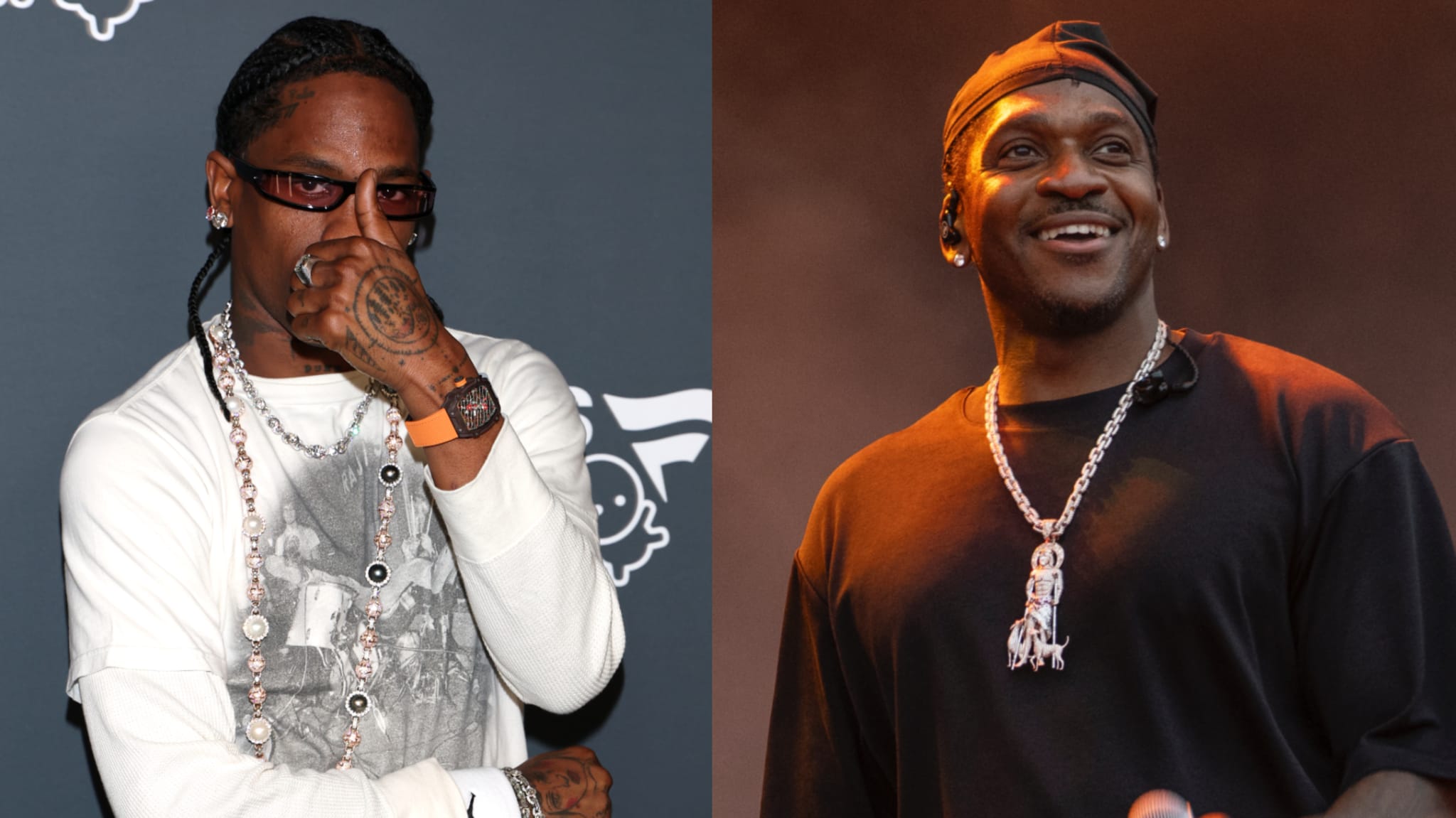 Travis Scott on Pusha T: ‘Got to Drop Trav Name for the Rollout’