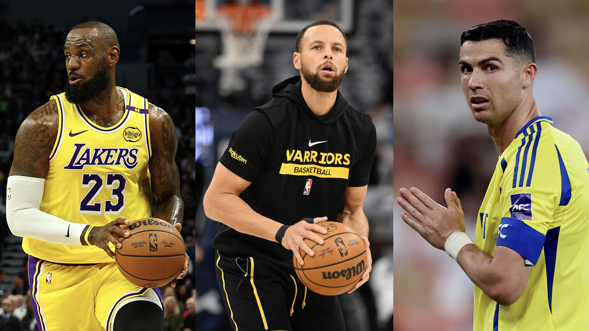 LeBron James, Steph Curry y Cristiano Ronaldo entre Hig ... - Notiulti