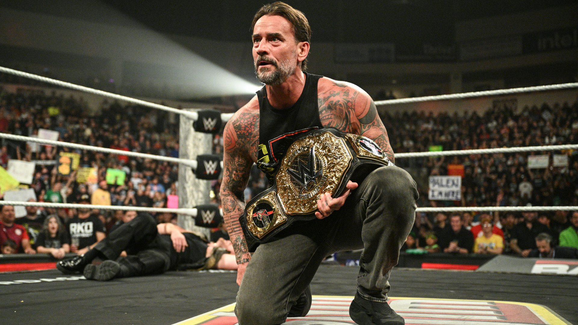 CM Punk Appears to Suffer Devastating Injury After WWE Ra...
