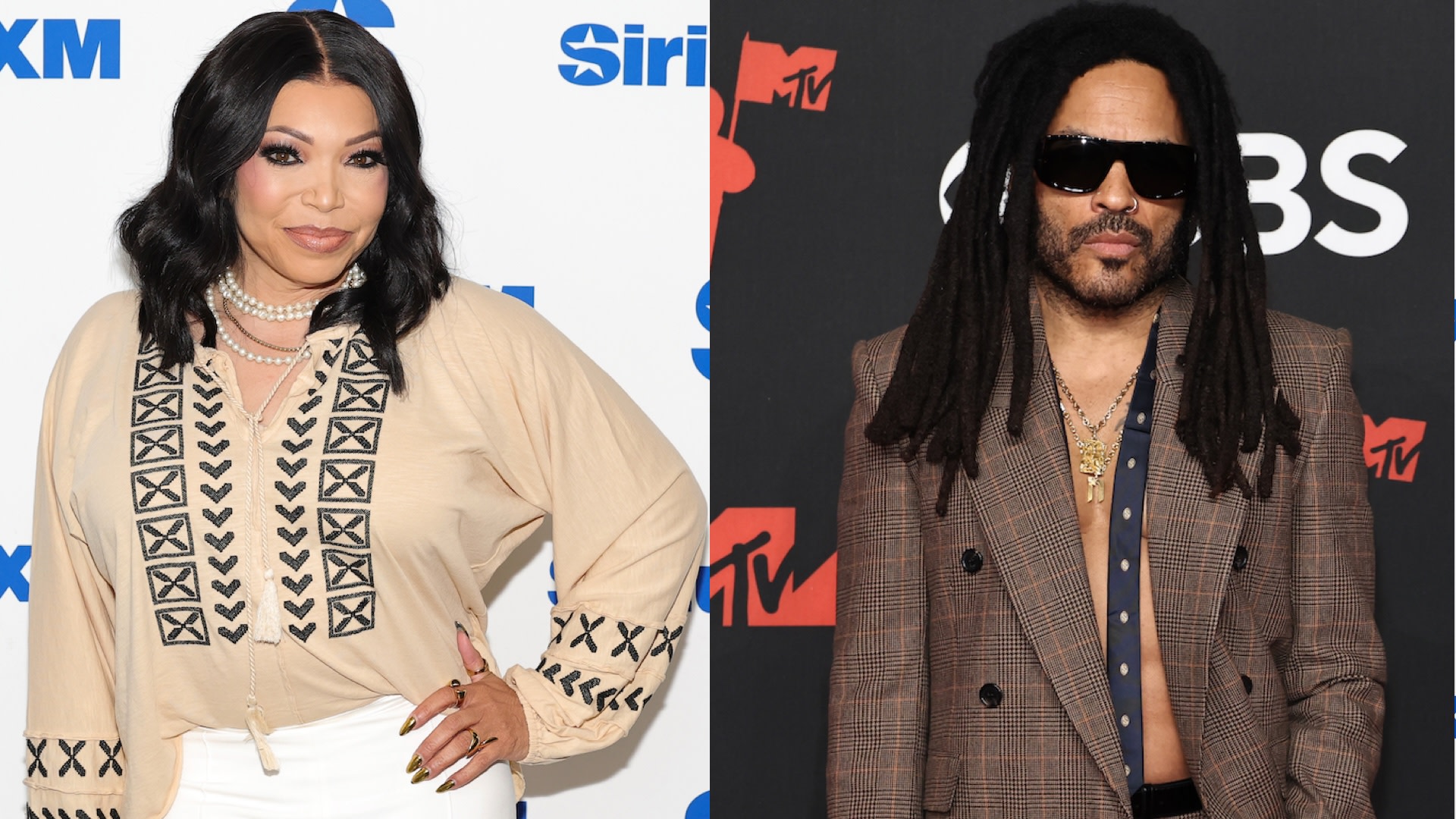 Tisha Campbell on Dating Lenny Kravitz, Says They Were 'L...