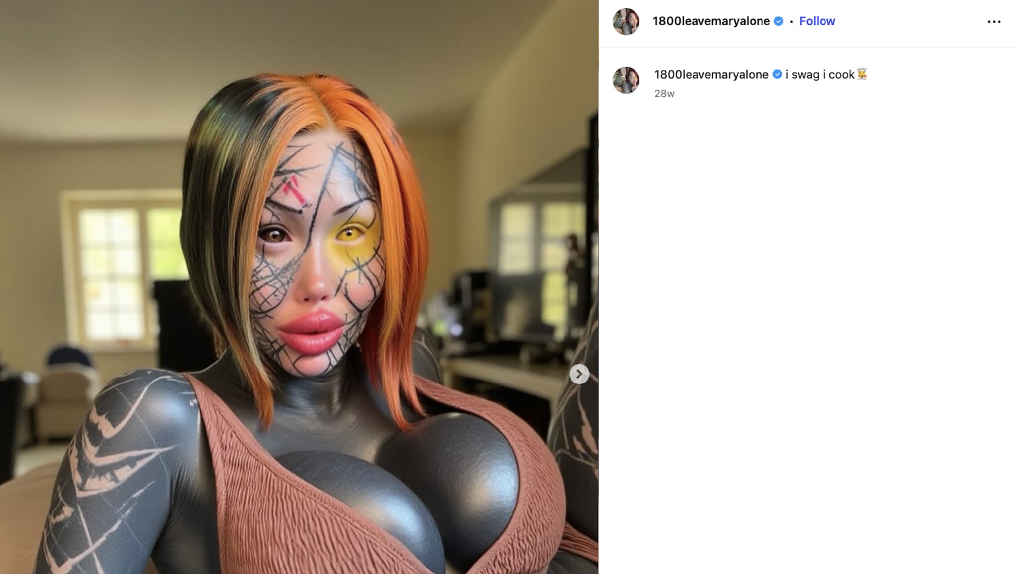 Extreme Body Mod Influencer Mary Magdalene Dies After Fal...