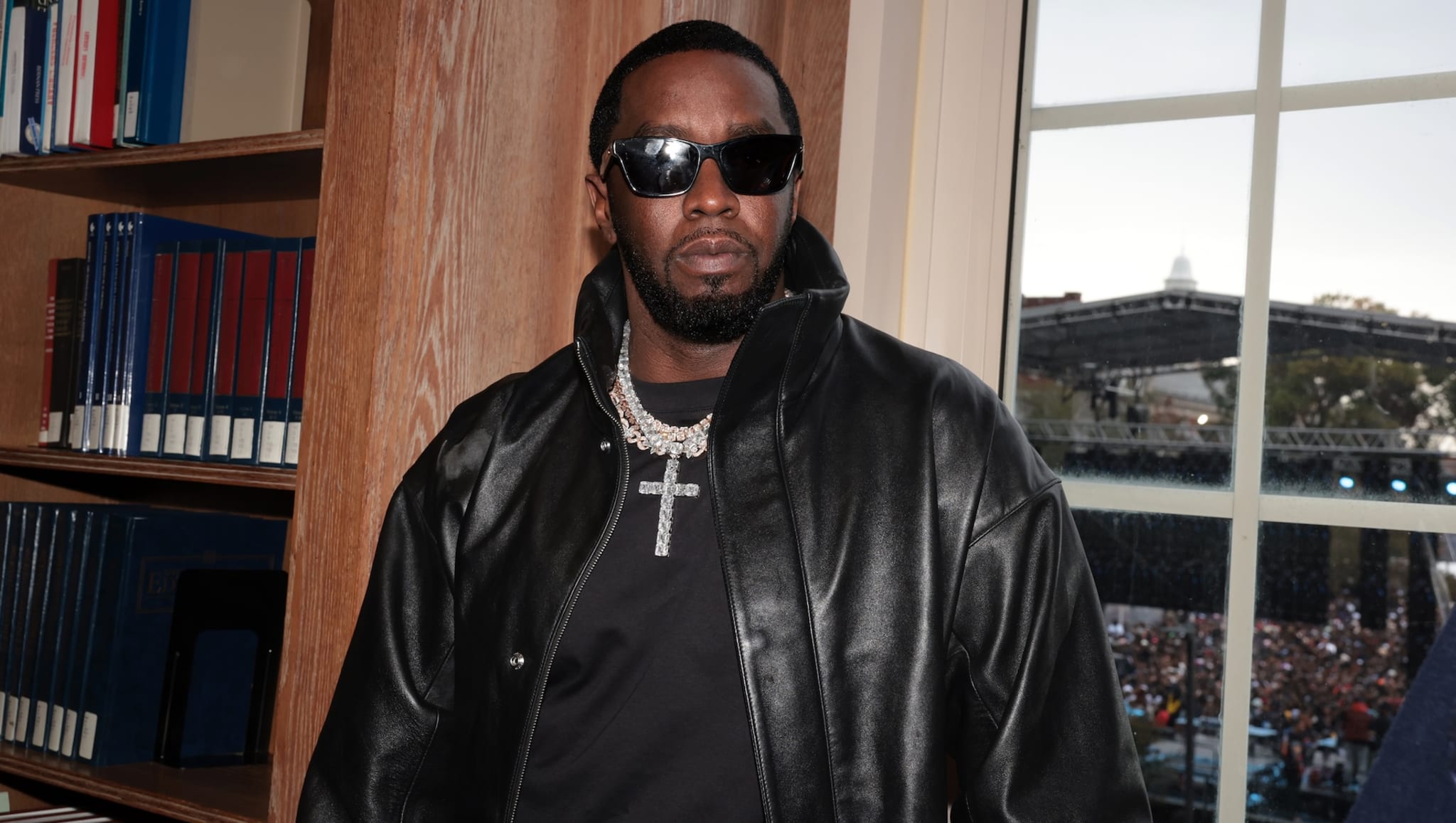 Diddy Appears to Work at Fort Dix’s Media Library in Leak...