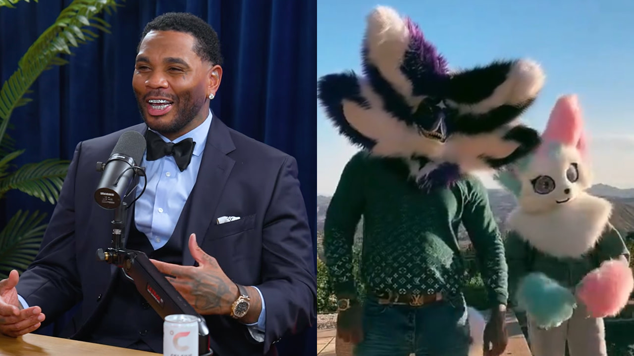 Kevin Gates Dressed up as a Furry for His Daughter