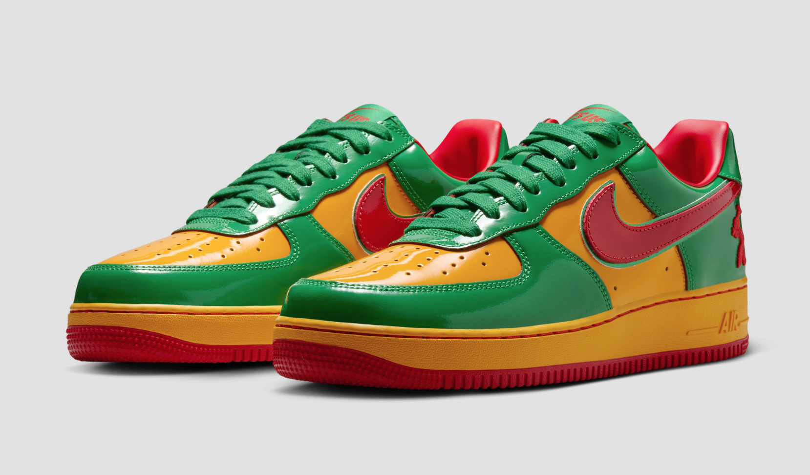 Concrete Boys x Nike Air Force 1 Low 'Lucky Green' Releas...