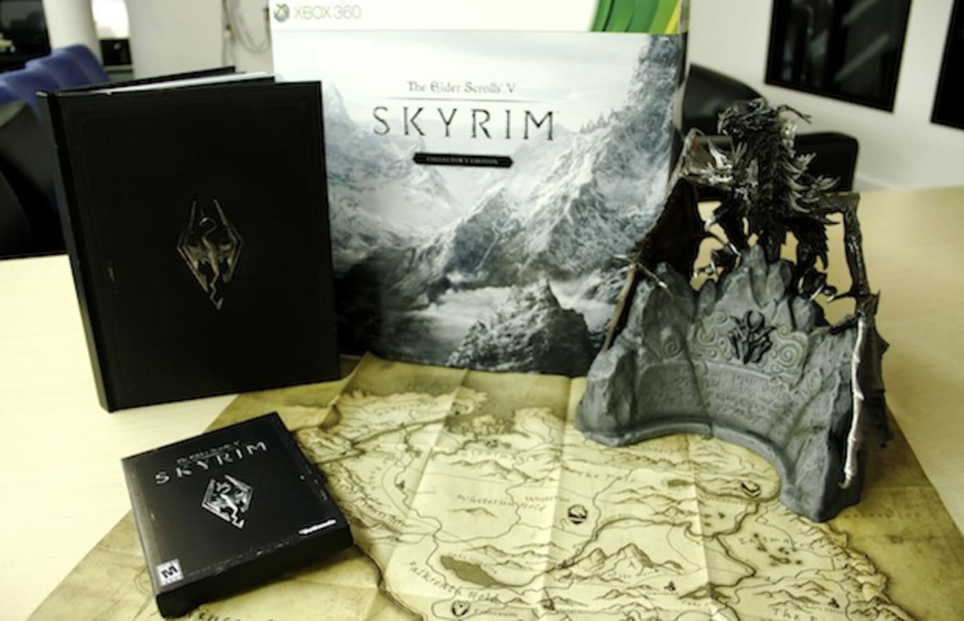 Unboxing: Oh, Sweet, Glorious “Skyrim” Collector’s Edition (With a ...