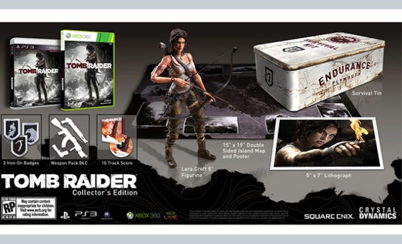 “Tomb Raider” Collector’s Edition is a Giant Box of Fanboy Fantasies ...