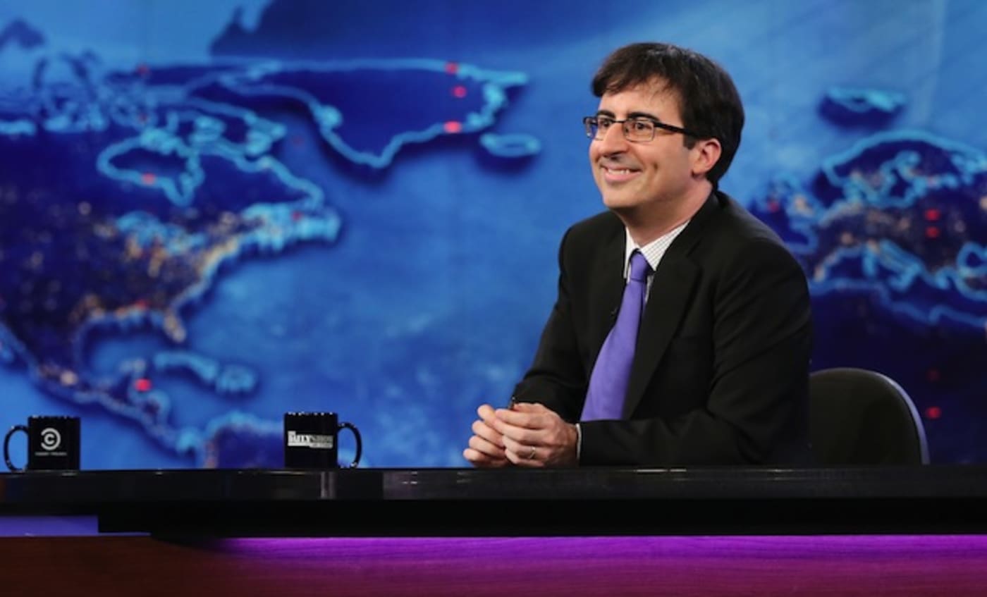John Oliver Was Reportedly Approached by CBS to Host a Late Night Show ...