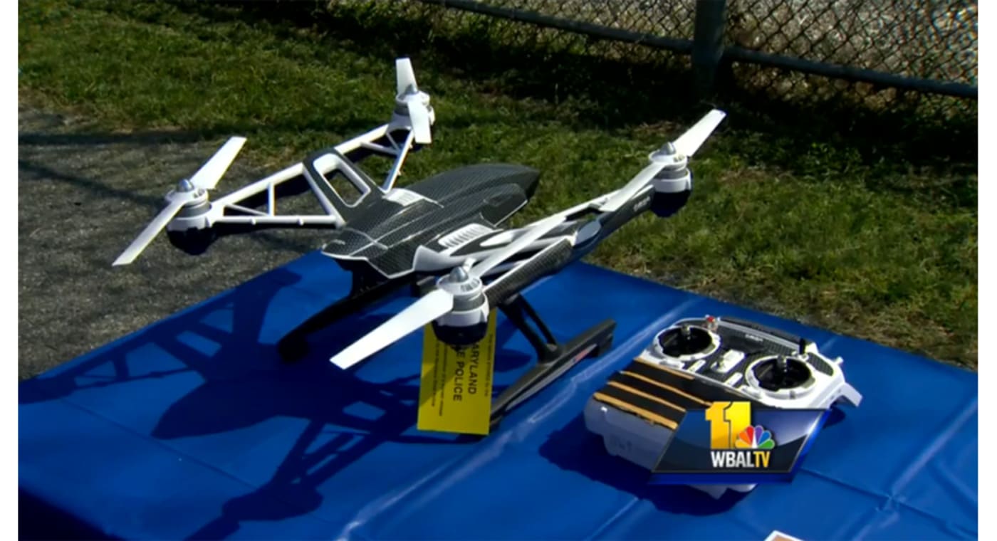 Authorities Bust Drone About To Drop Contraband Into Maryland Prison
