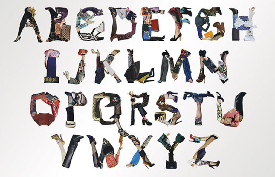 The Fashion-Font Project Makes Alphabets Out of Key Seasonal Pieces ...