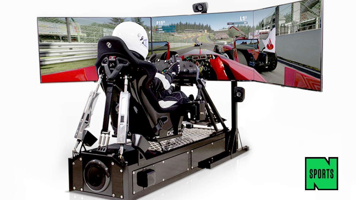 Drive any car on any track with a state-of-the-art racing simulator ...