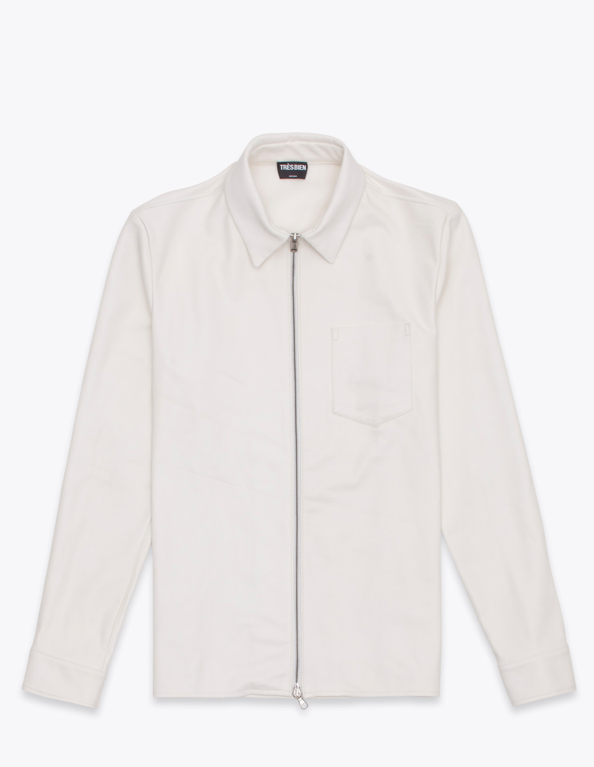 Yes, A White Leather Shacket | Complex