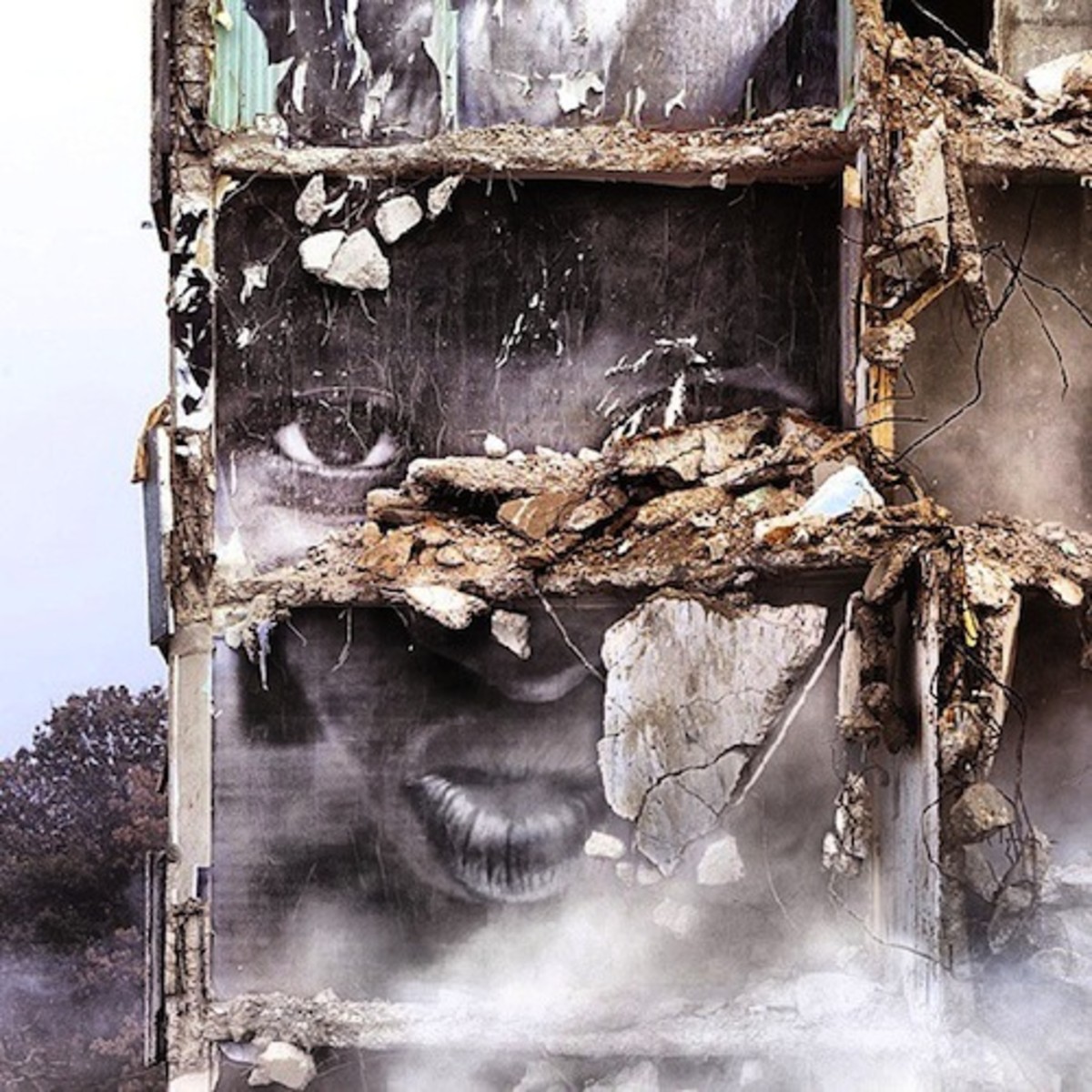 JR Reveals Never-Before-Seen Portraits From an Old Project in Paris ...