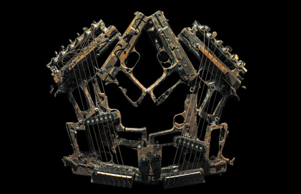 Artist Transforms Brutal Weaponry Into Marvelous Musical Instruments ...