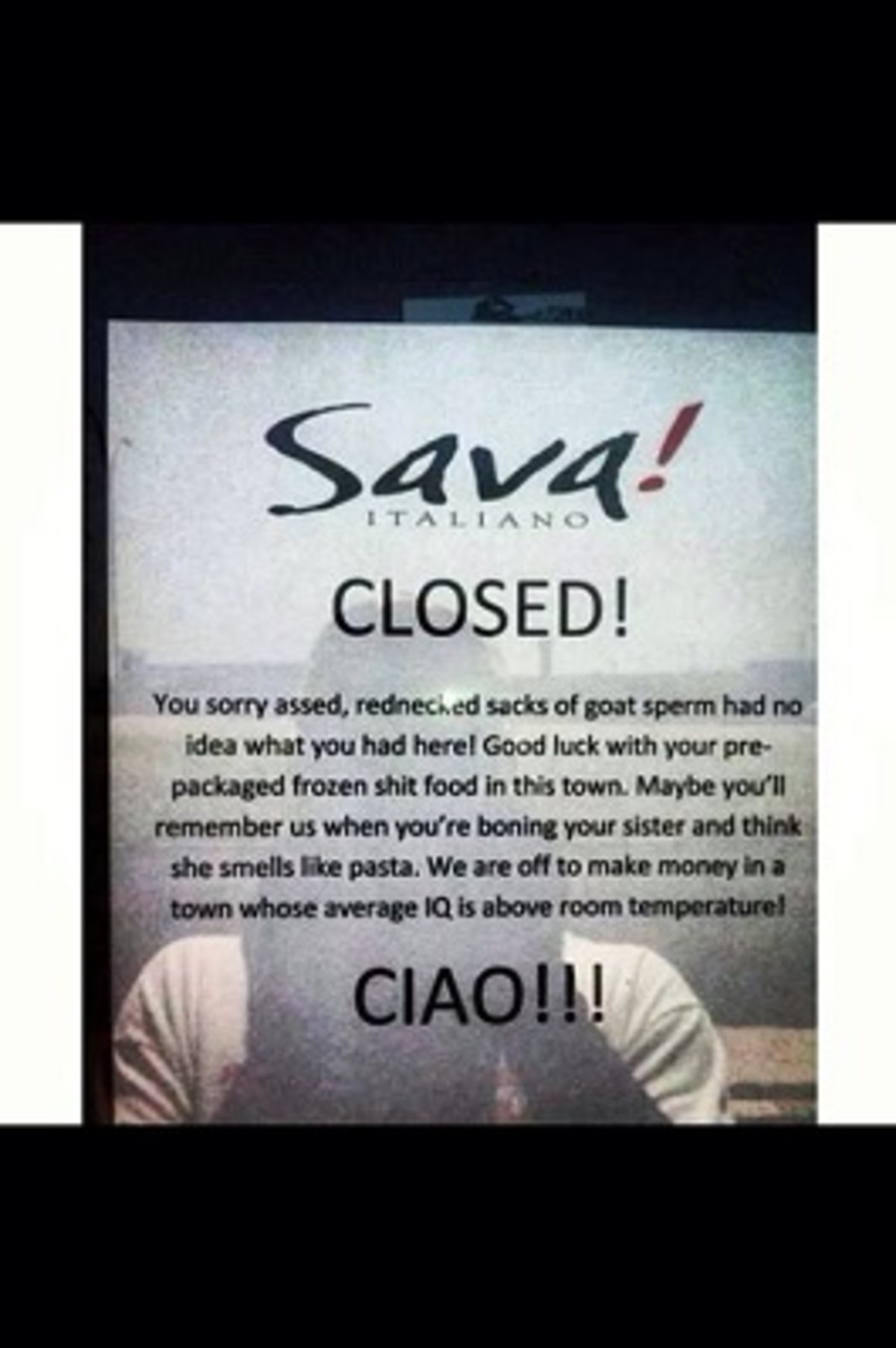 Texas Restaurant Relocates, Gives Town Middle Finger on its Way Out ...